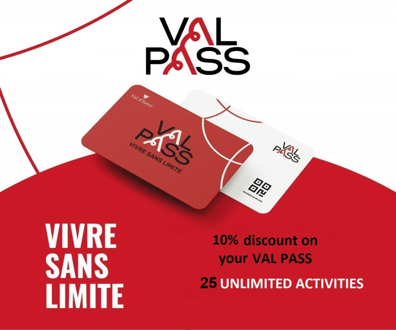 1-Day VAL PASS - 500 Mètres centre